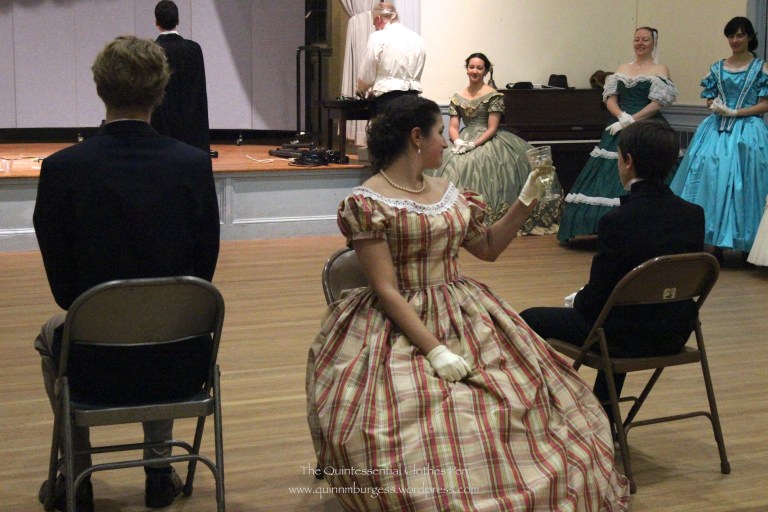 1860s Dance Weekend: Part I, Saturday – The Quintessential Clothes Pen