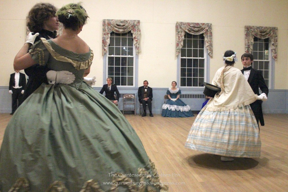 1860s Dance Weekend: Part I, Saturday – The Quintessential Clothes Pen