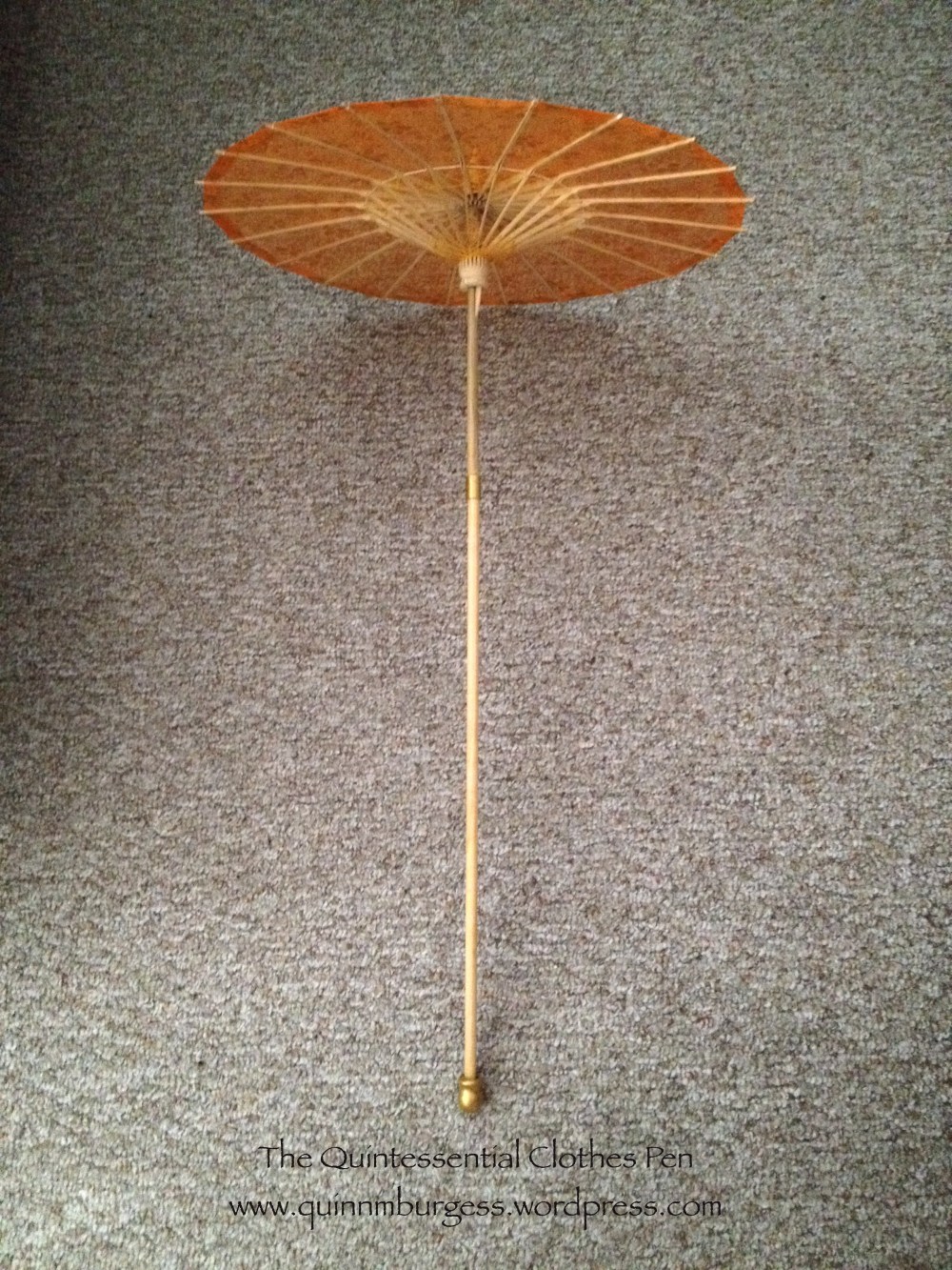 Making A Sort-Of 1920s Long Handled Parasol – The Quintessential ...
