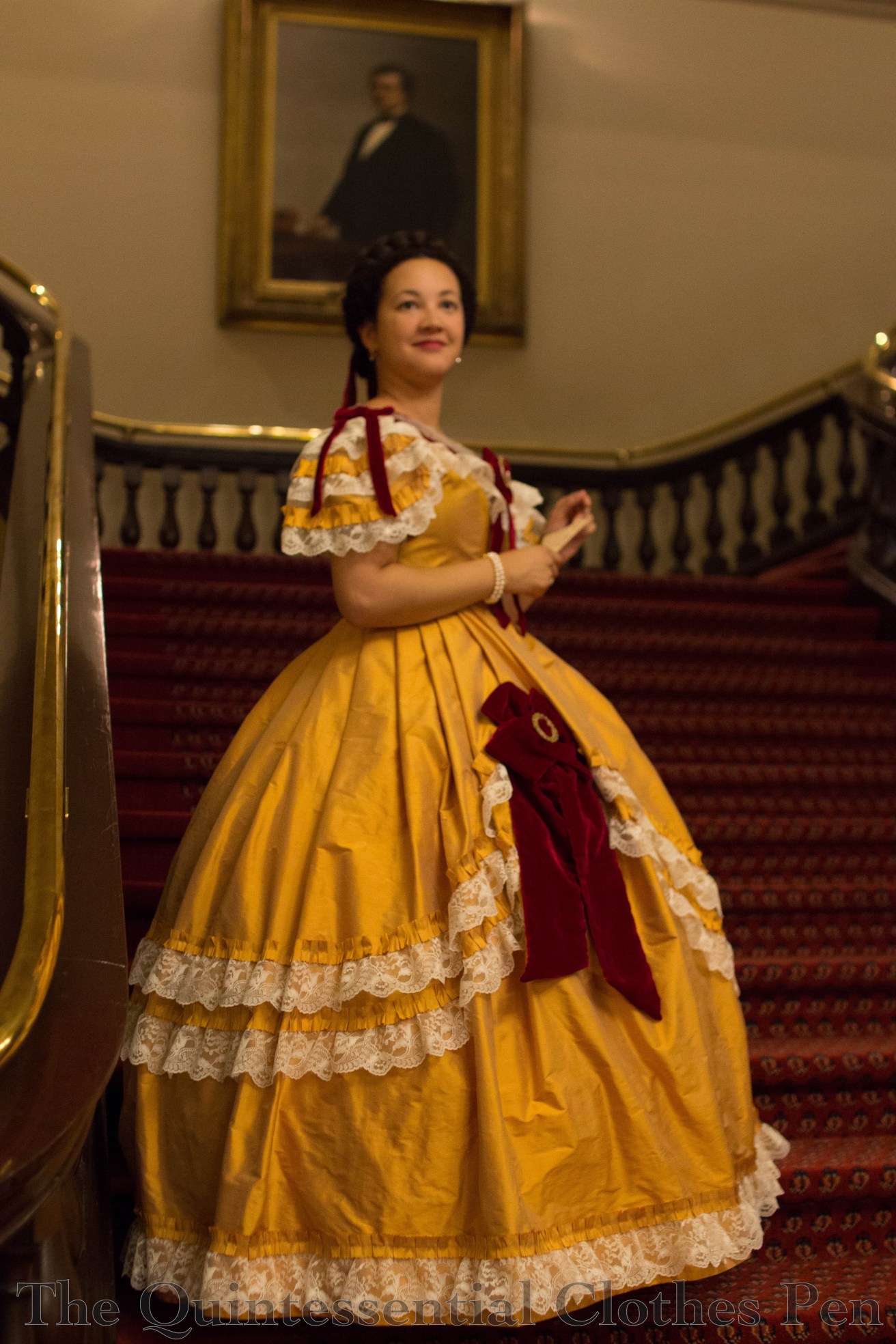 Project Journal: 1863 Apricot Evening Gown – The Quintessential Clothes Pen