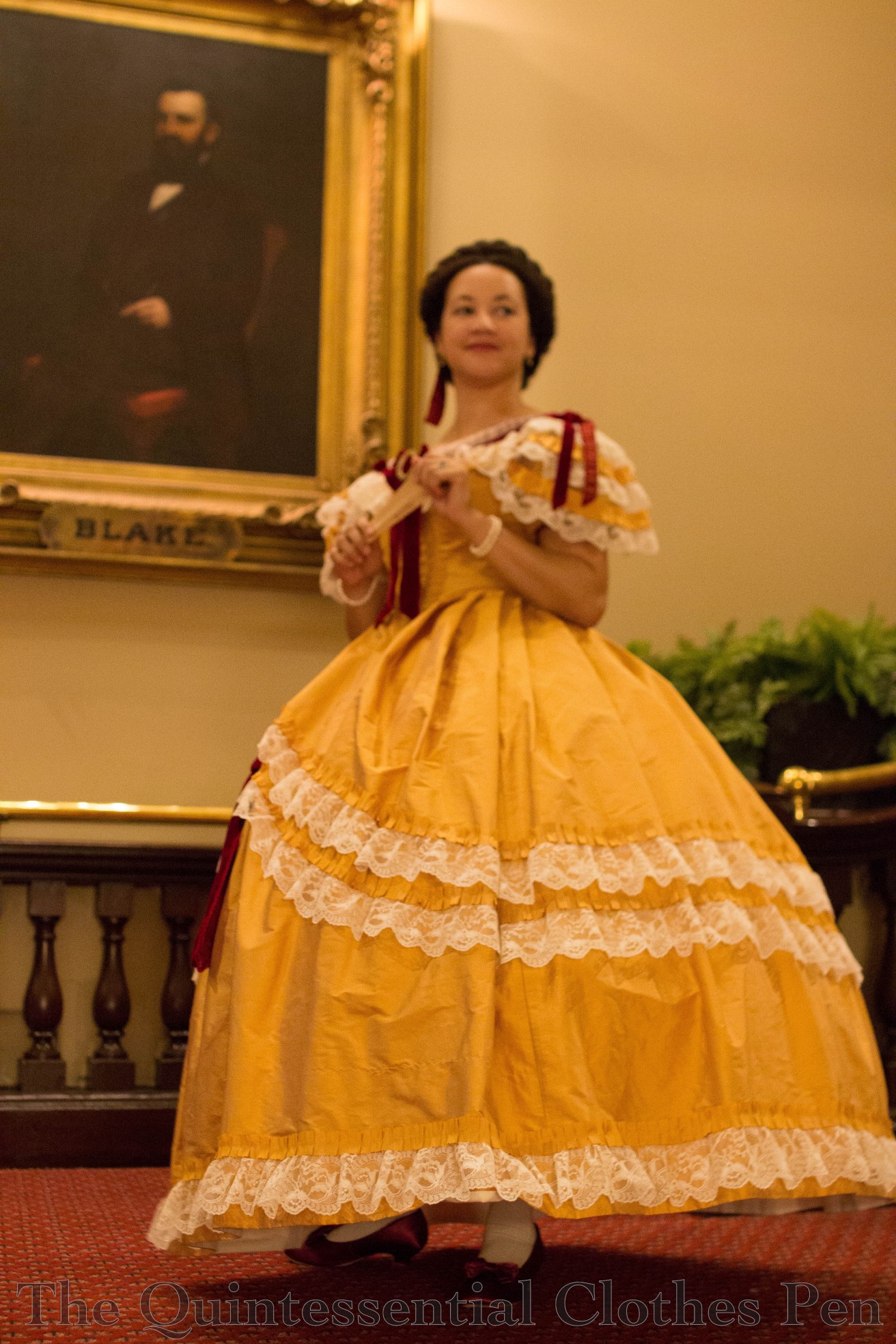Project Journal: 1863 Apricot Evening Gown – The Quintessential Clothes Pen