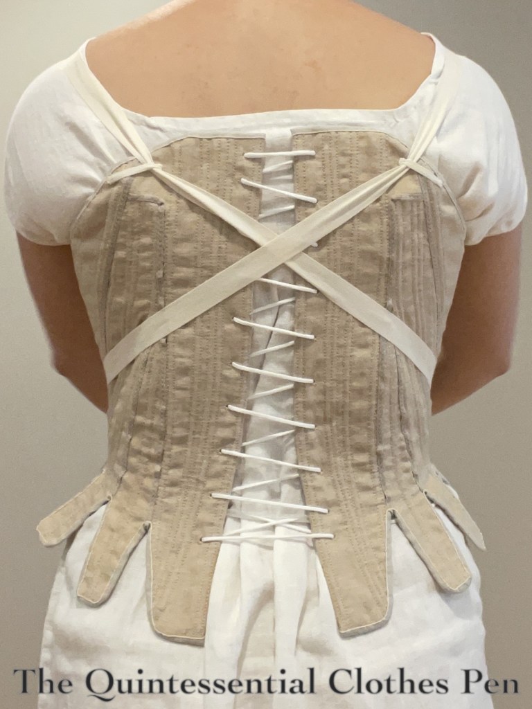 HSM #11: c. 1785 Hand Sewn Natural Linen Stays (Of Success!) – The ...