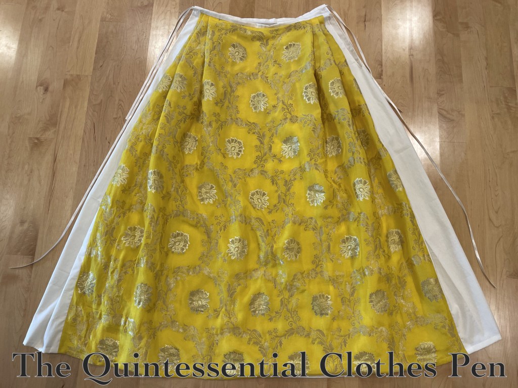 Yellow Sacque Petticoat (HSM #12) – The Quintessential Clothes Pen